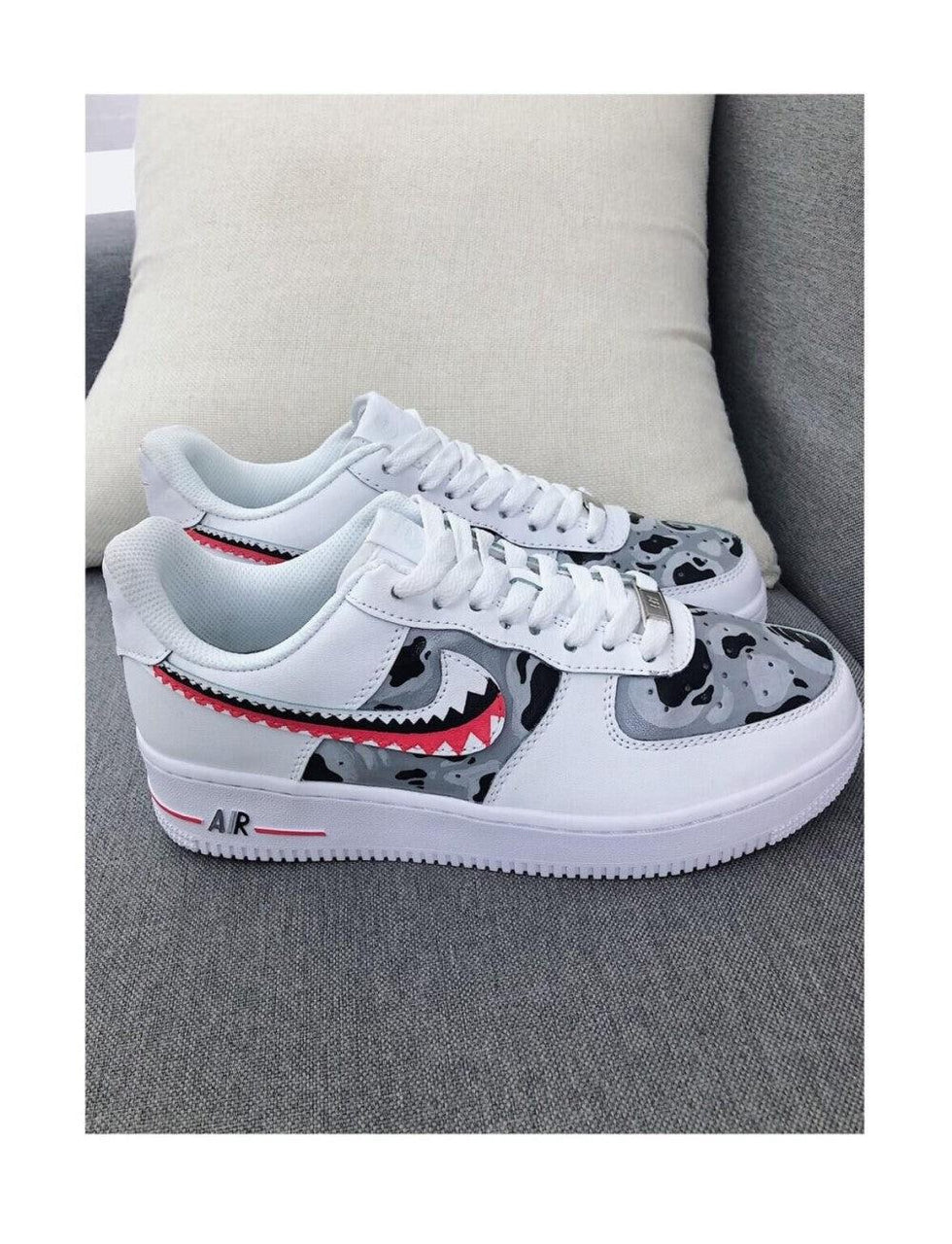 Bape Custom Air Force 1 – SHECUSTOMIZE