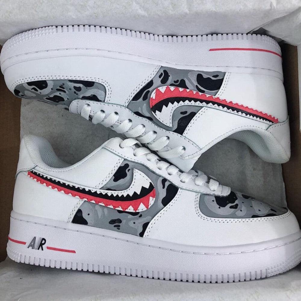 Bape Custom Air Force 1 – SHECUSTOMIZE