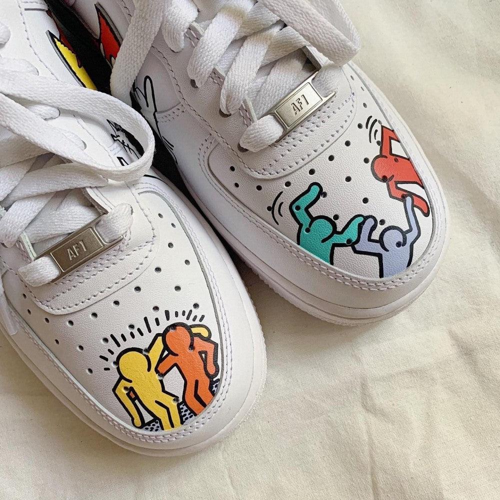 Keith Haring Custom Air Force 1 – SHECUSTOMIZE