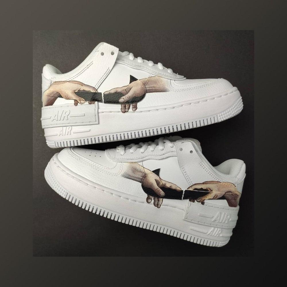 The Creation of Adam Custom Air Force 1 Shadow – SHECUSTOMIZE