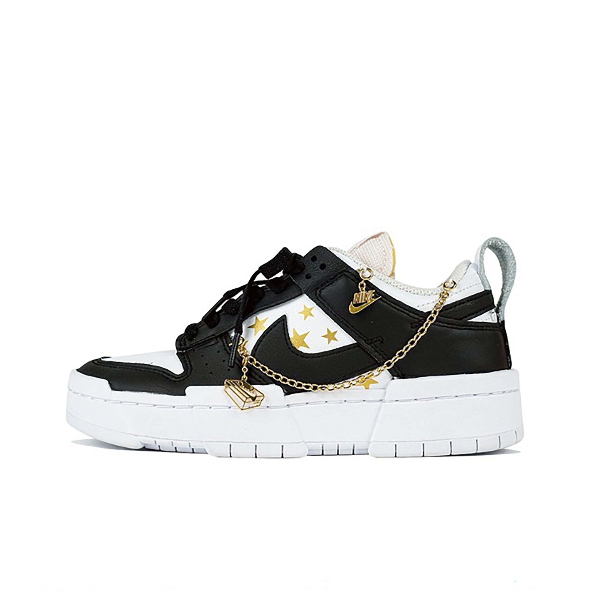 Black White Star Custom Nike Dunk – SHECUSTOMIZE