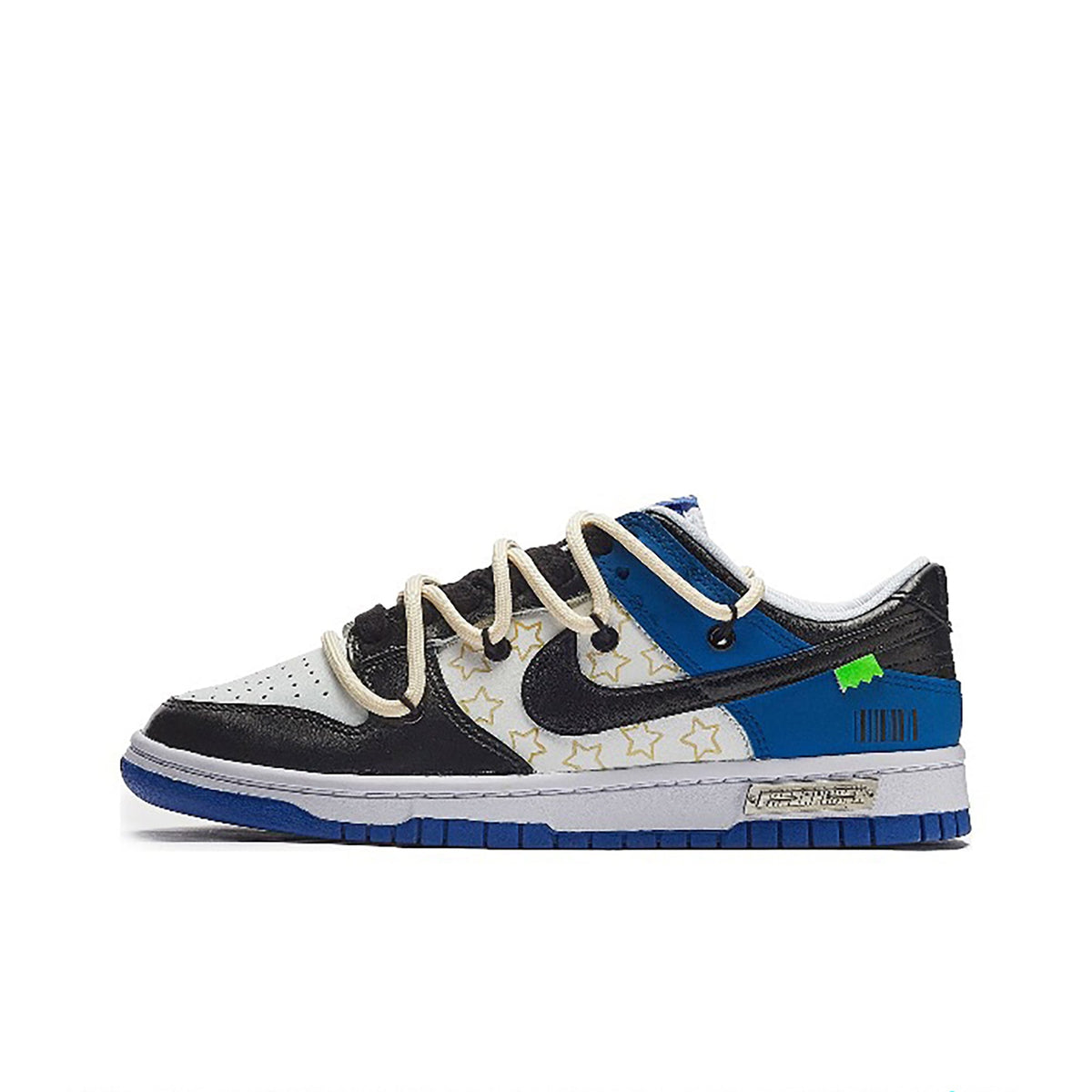 Blue Black Star Custom Nike Dunk – SHECUSTOMIZE